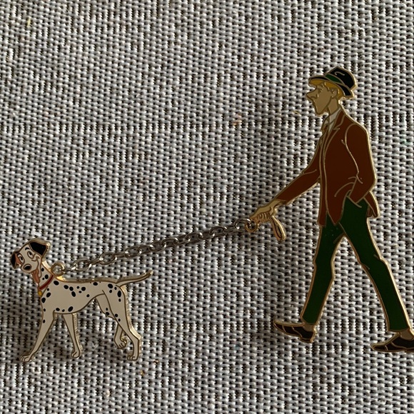 Disney | Jewelry | Rare Disney Pongo And Roger Walk In The Park Le 30 ...